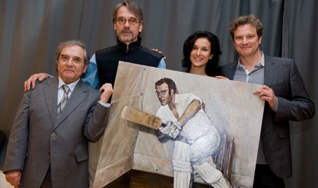 Jeremy helps raise funds for a new cricket pavilion | jeremyirons.net