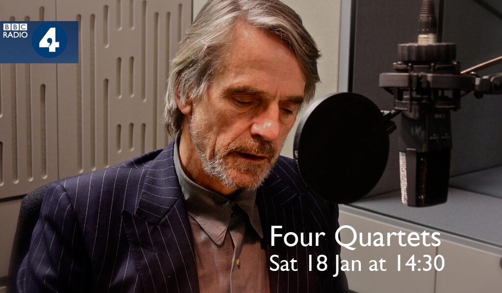 Jeremy Irons Reads TS Eliot’s ‘Four Quartets’ | jeremyirons.net