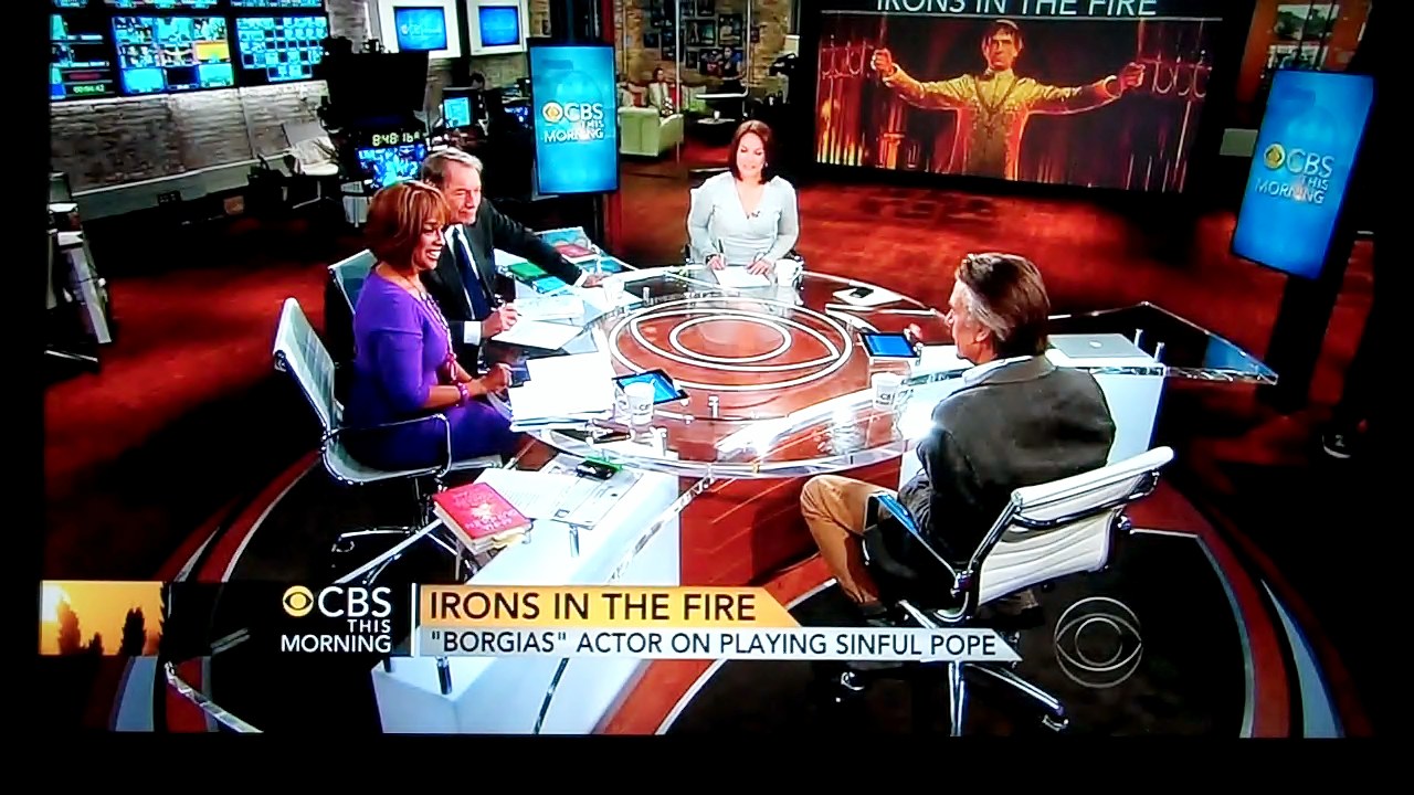 Jeremy Irons on CBS This Morning – 23 April 2012 | jeremyirons.net