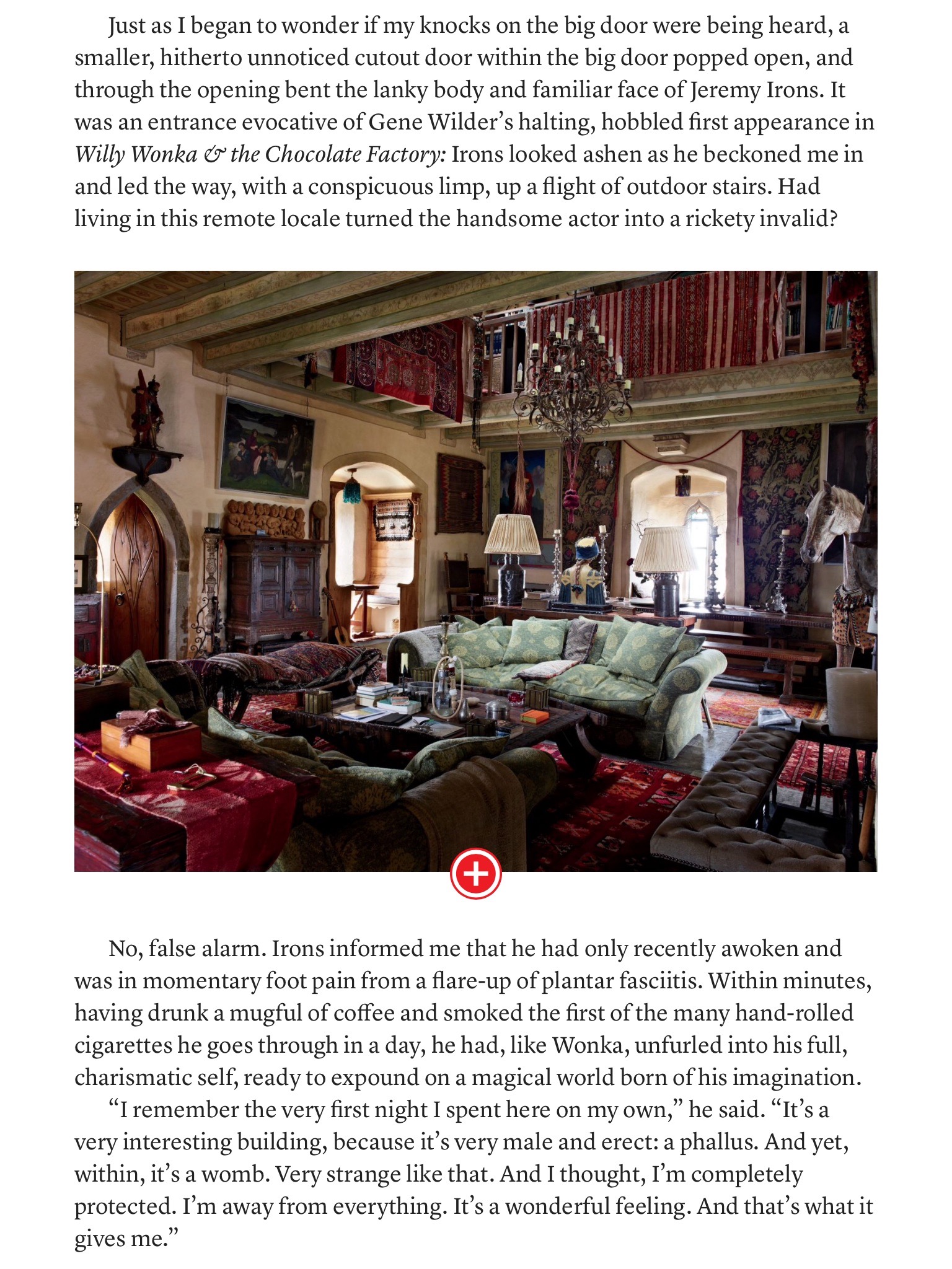 Kilcoe Castle | jeremyirons.net