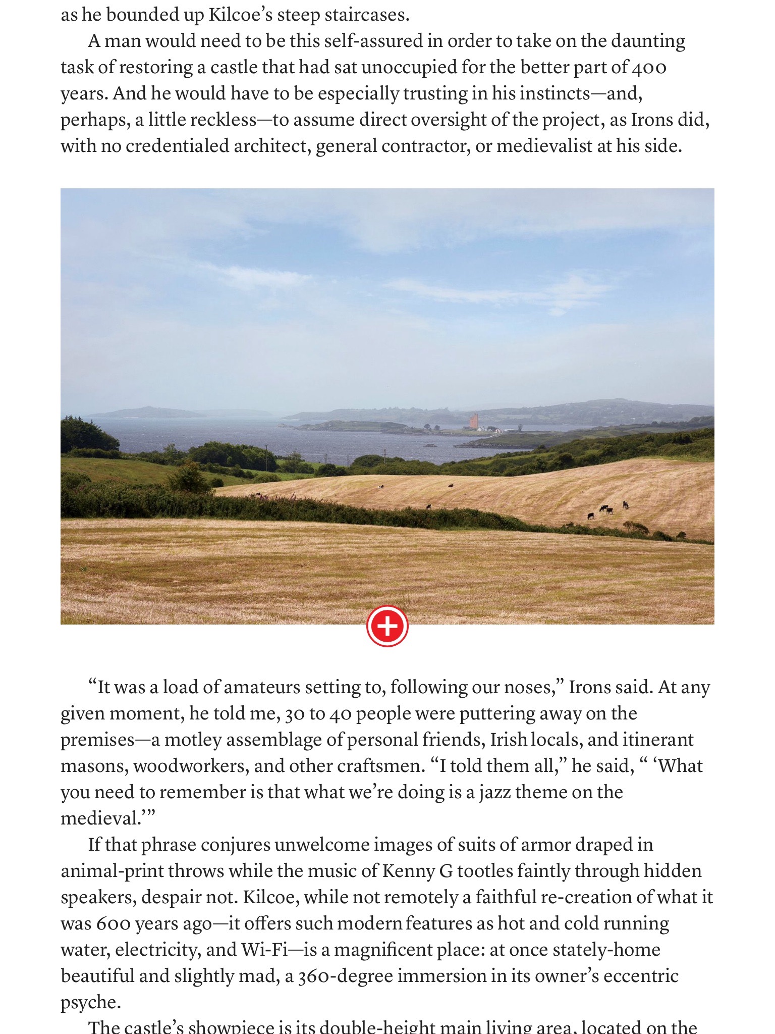 Kilcoe Castle | jeremyirons.net