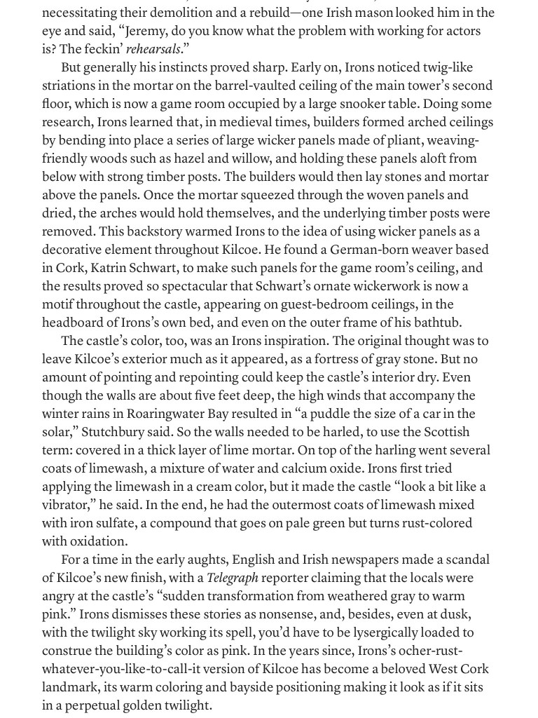 Kilcoe Castle | jeremyirons.net