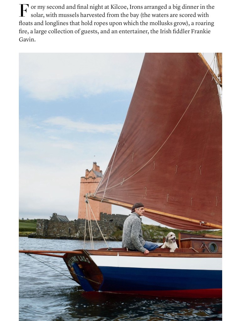 Kilcoe Castle | jeremyirons.net