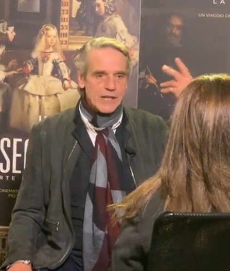 Jeremy Irons Promotes Prado Museum Documentary in Rome | jeremyirons.net