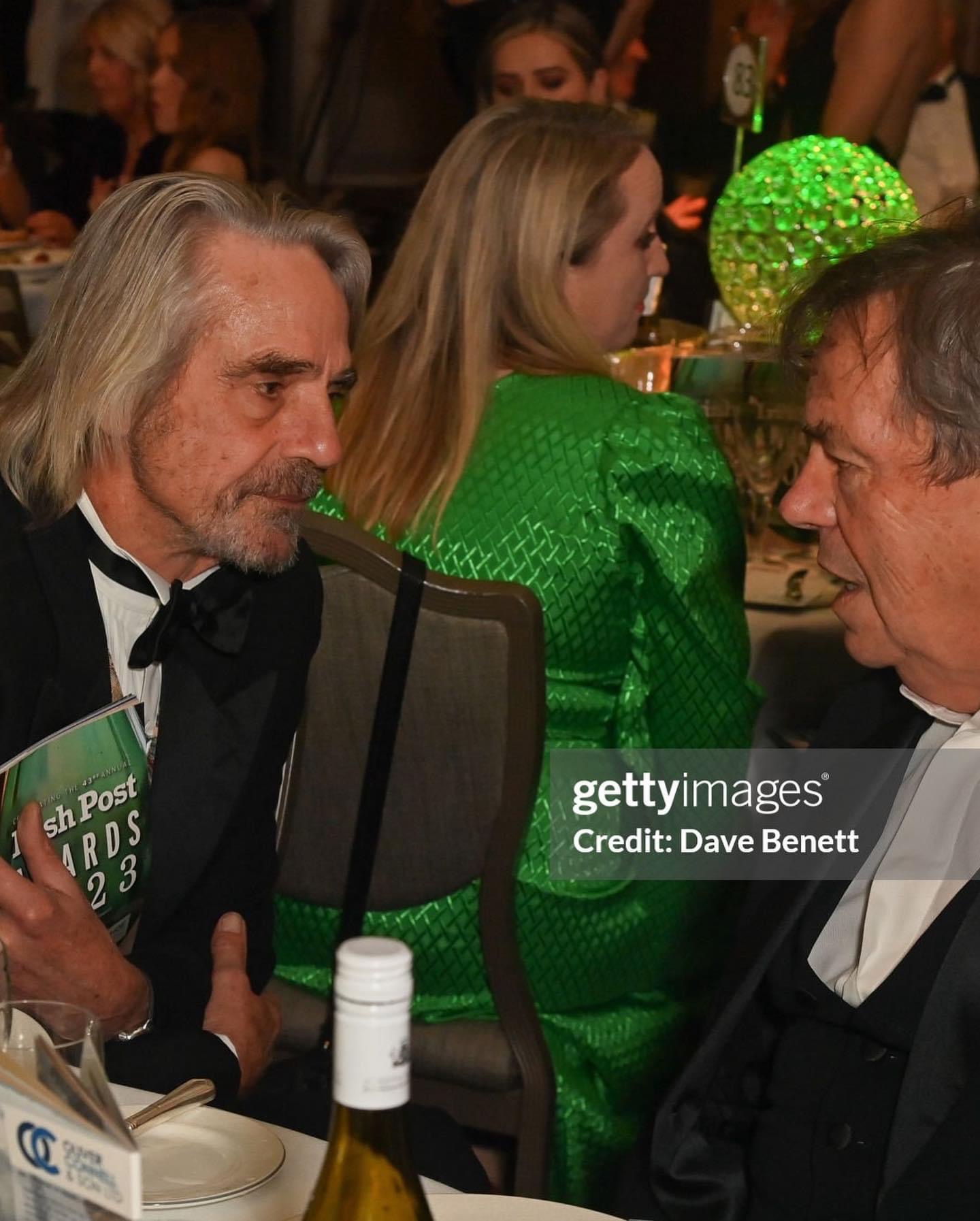 Jeremy Irons at the Irish Post Awards | jeremyirons.net